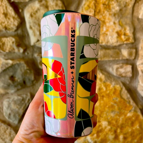 Starbucks | Kitchen | 224 Alison Bremmer And Starbucks Travel Tumbler ...